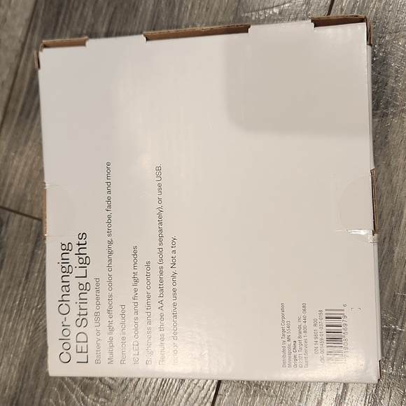 Room Essentials | Other | Nwt Room Essentials Color Changing Led String Lights Length 2 11 ...